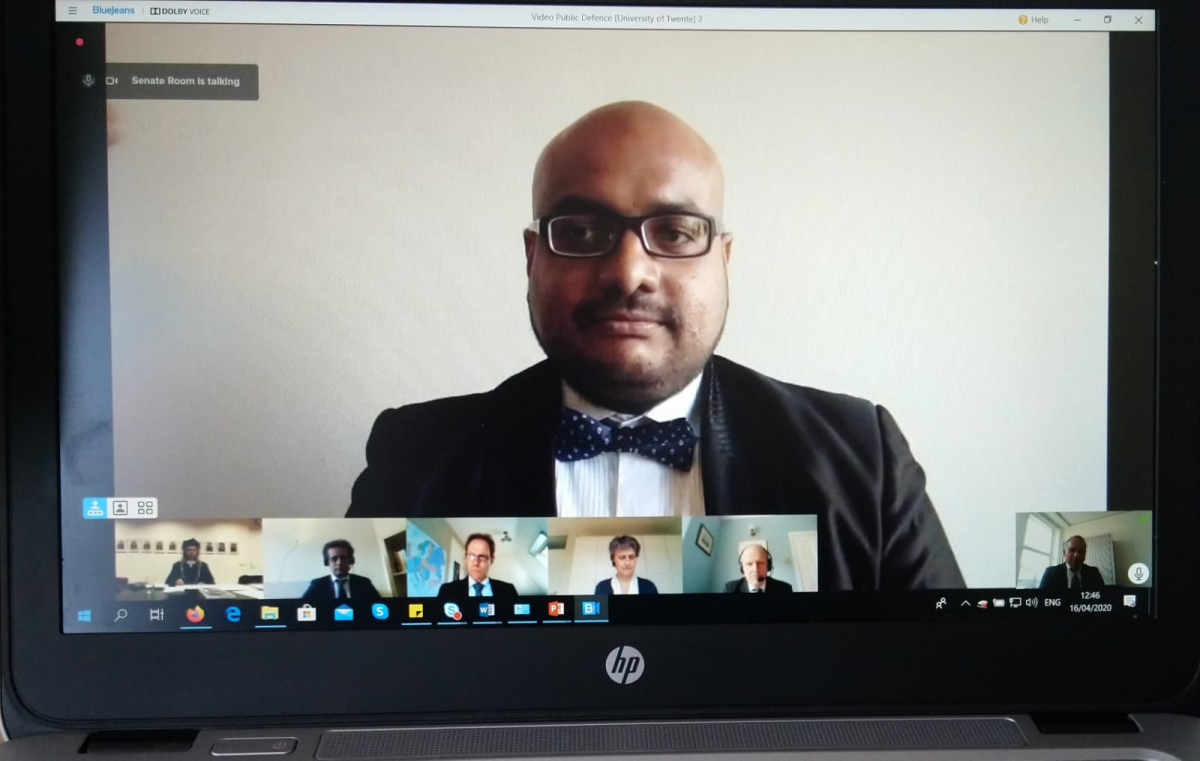 Mr. Rajapaksha Janaka Bamunawala awarded with a Doctoral degree | IHE ...