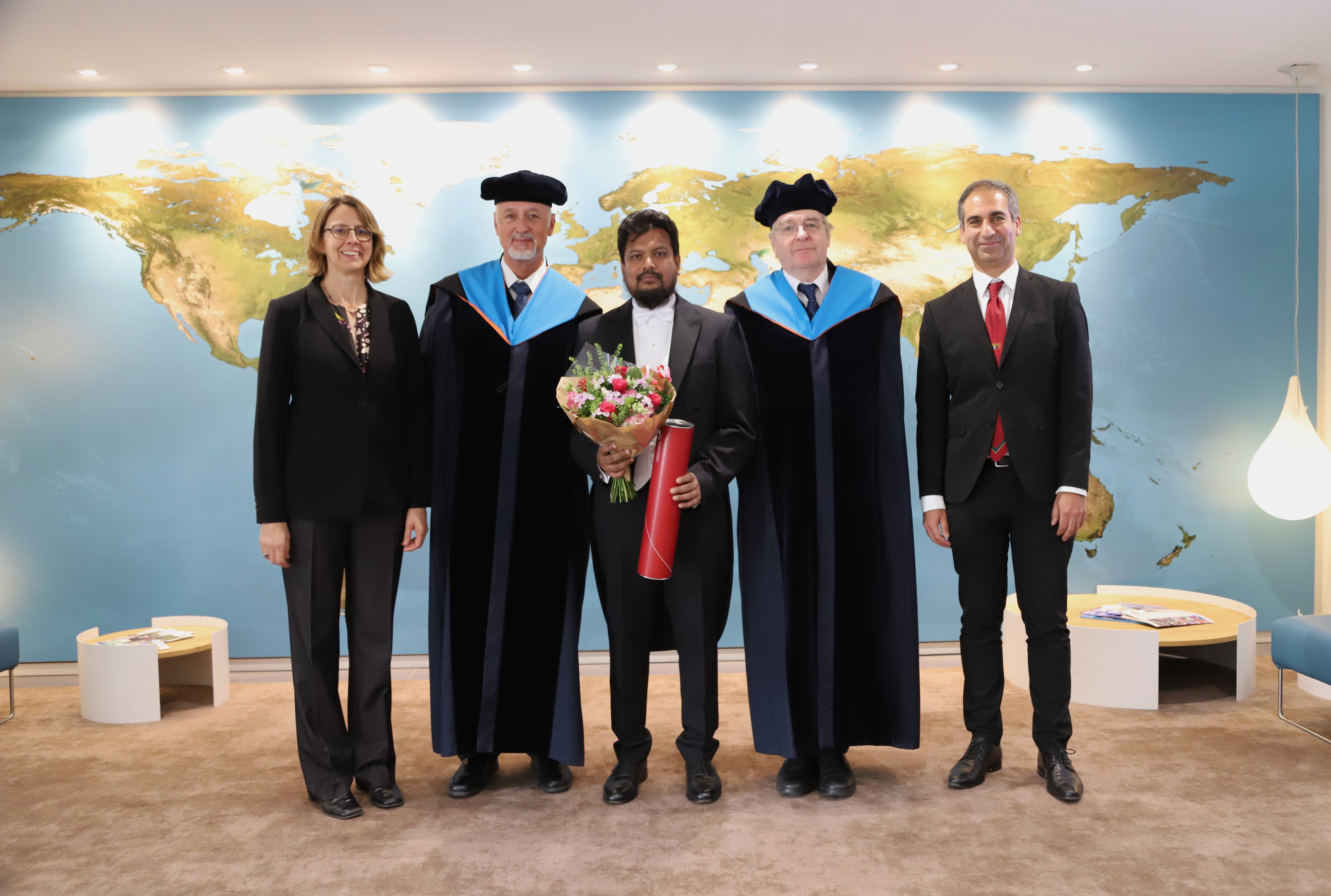 Md Ataul Gani earns PhD for research that paves way for sustainable river dredging | IHE Delft ...