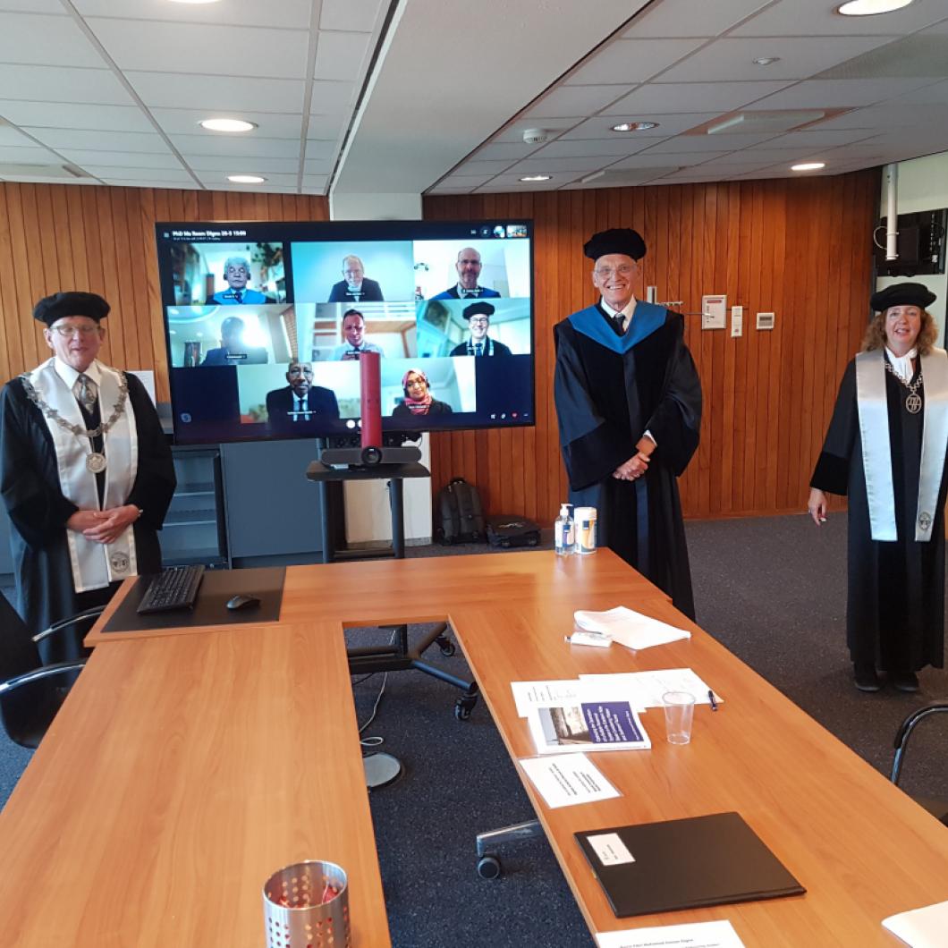 Ms. Reem Digna awarded with a Doctoral degree | IHE Delft Institute for ...