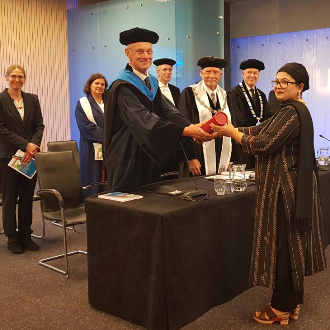 Jakia Akter earns PhD for research on geomorphological development of ...